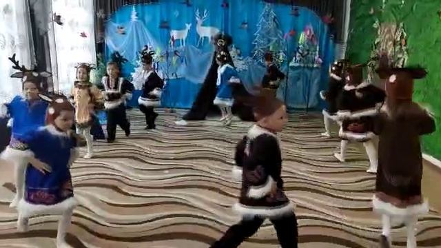 Эвенкийский танец "Оленята".