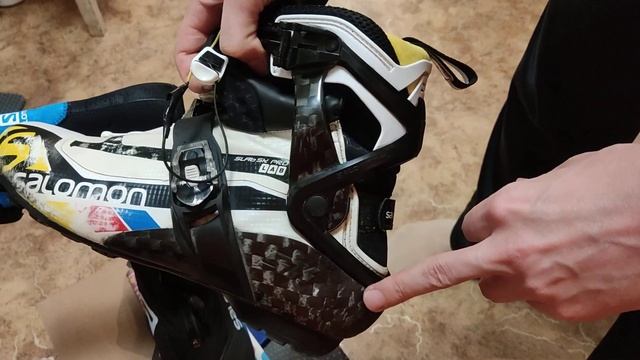 Обзор лыжных ботинок Salomon S Race Carbon Skate Prolink, сравнение с Salomon S-Lab Pro Skate Pilot