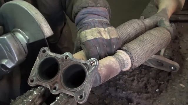 Замена гофр на автомобиле Skoda Octavia