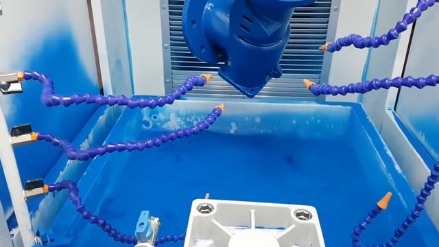 Оборудование для нанесения термопорошков  в псевдоожиженном слое