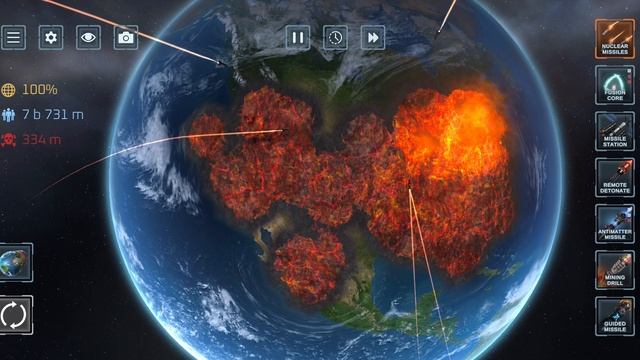 ядерный удар, по США, из космоса.