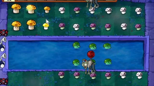 Plants vs  Zombies №31 скрытая мини игра воздушный рейд
