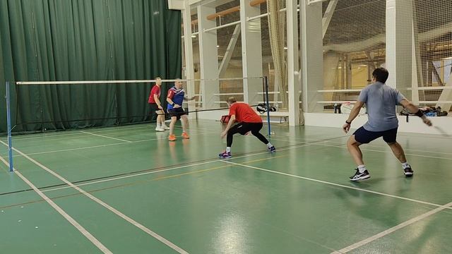 Бадминтон.5 Игры на время. Новогодний турнир. 25.12.2024
