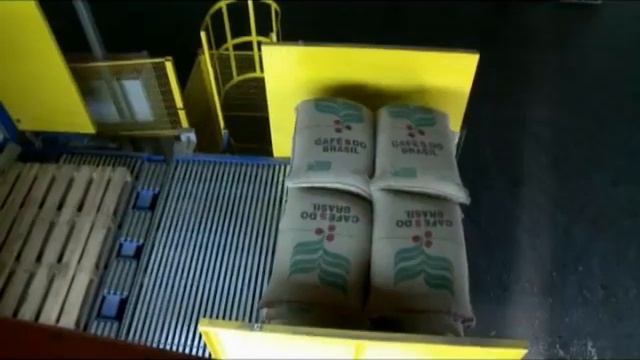 Система разгрузки/загрузки кофейными зёрнами фур, биг бэгов, автоцистерн Comav