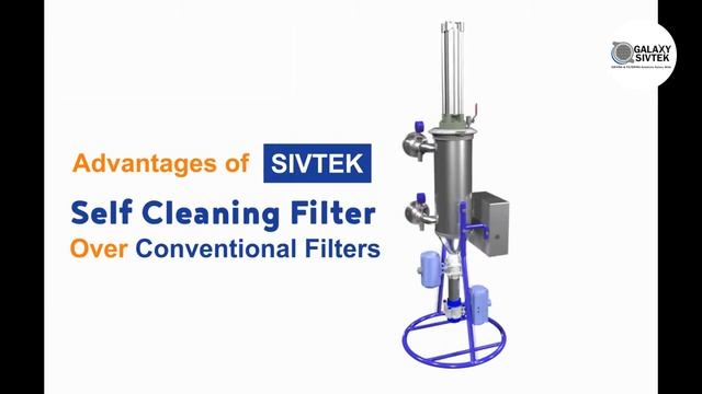 Автоматический самоочищающийся фильтр для жидкостей