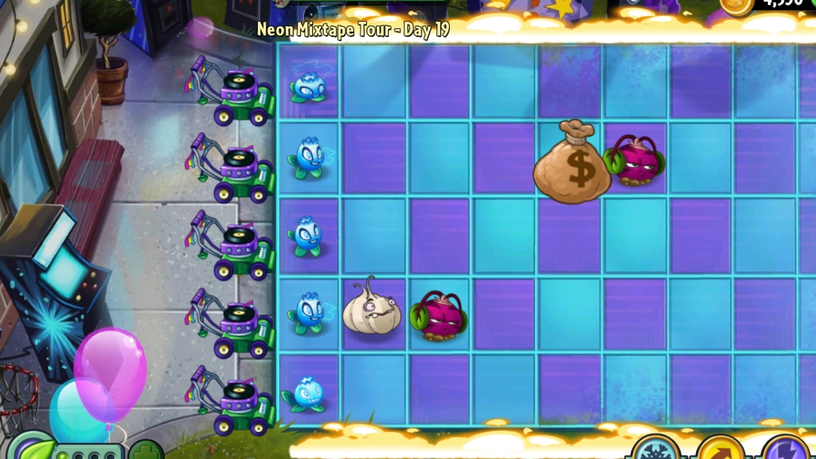 День 19 Неоновый Микстейп Тур ( Neon Mixtape Tour)  Plants vs. Zombies 2