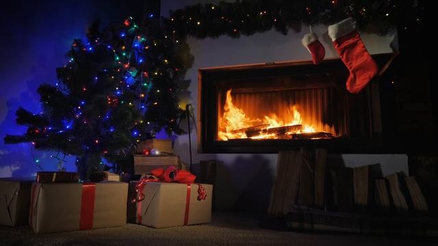 Новогодняя музыка, тихая без слов. Новогодний фон. Фоновая музыка