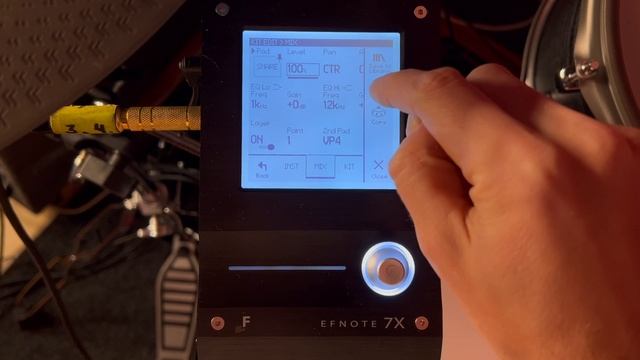 ОБЗОР БАРАБАННОГО МОДУЛЯ EFNOTE 7X