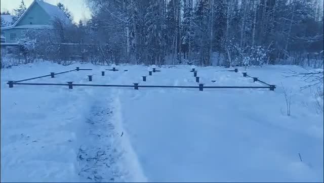 Заказ-Дом.рф - исправляем чужие ошибки по фундаменту - сделали пробное и перекрутили винтовые сваи