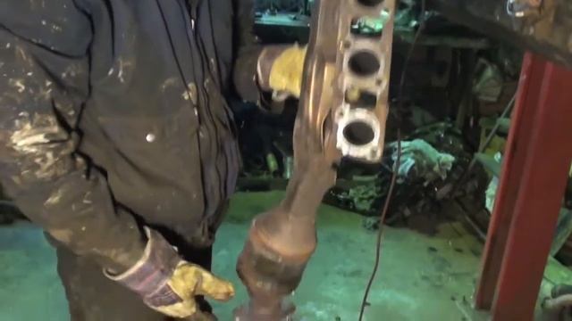 Ремонт катализатора на автомобиле Infiniti QX56