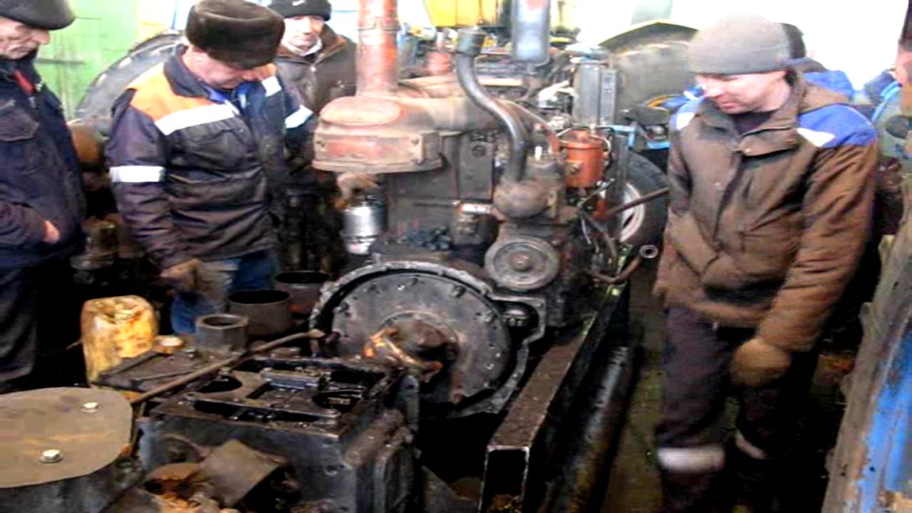 Запуск обкаточного стенда для дизельных двигателей