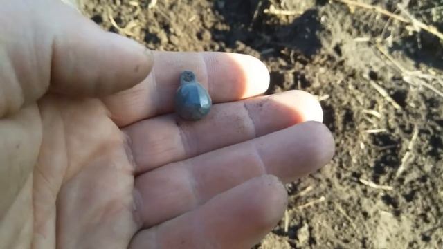 коп на деревенском огороде