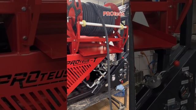 Разглядываем рукав высокого давления на каналопромывочной установке PROteus T 👀👀👀 #proteus