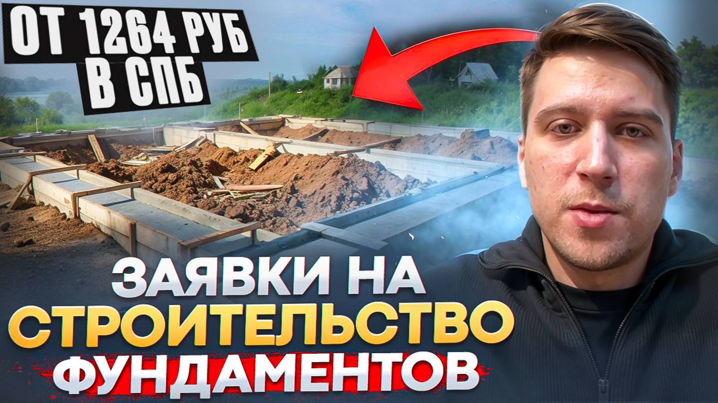 Заявки на строительство фундаментов от 1264₽: Кейс привлечения клиентов и лидов на строительство