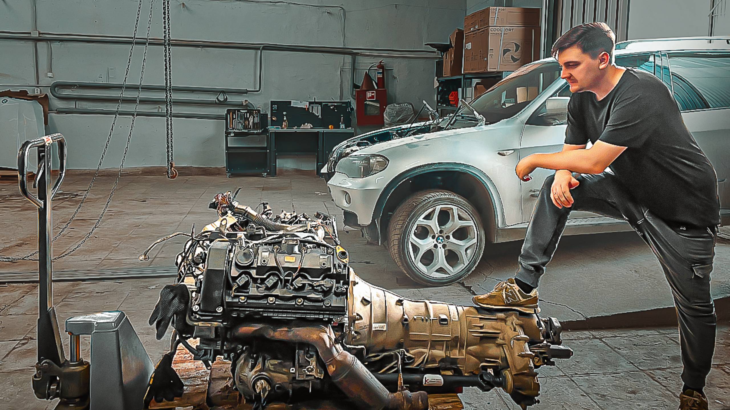 Кап.Ремонт Мотора по цене Айфона. Поехал, но есть вопросы. BMW X5 4,8 литра. N62.