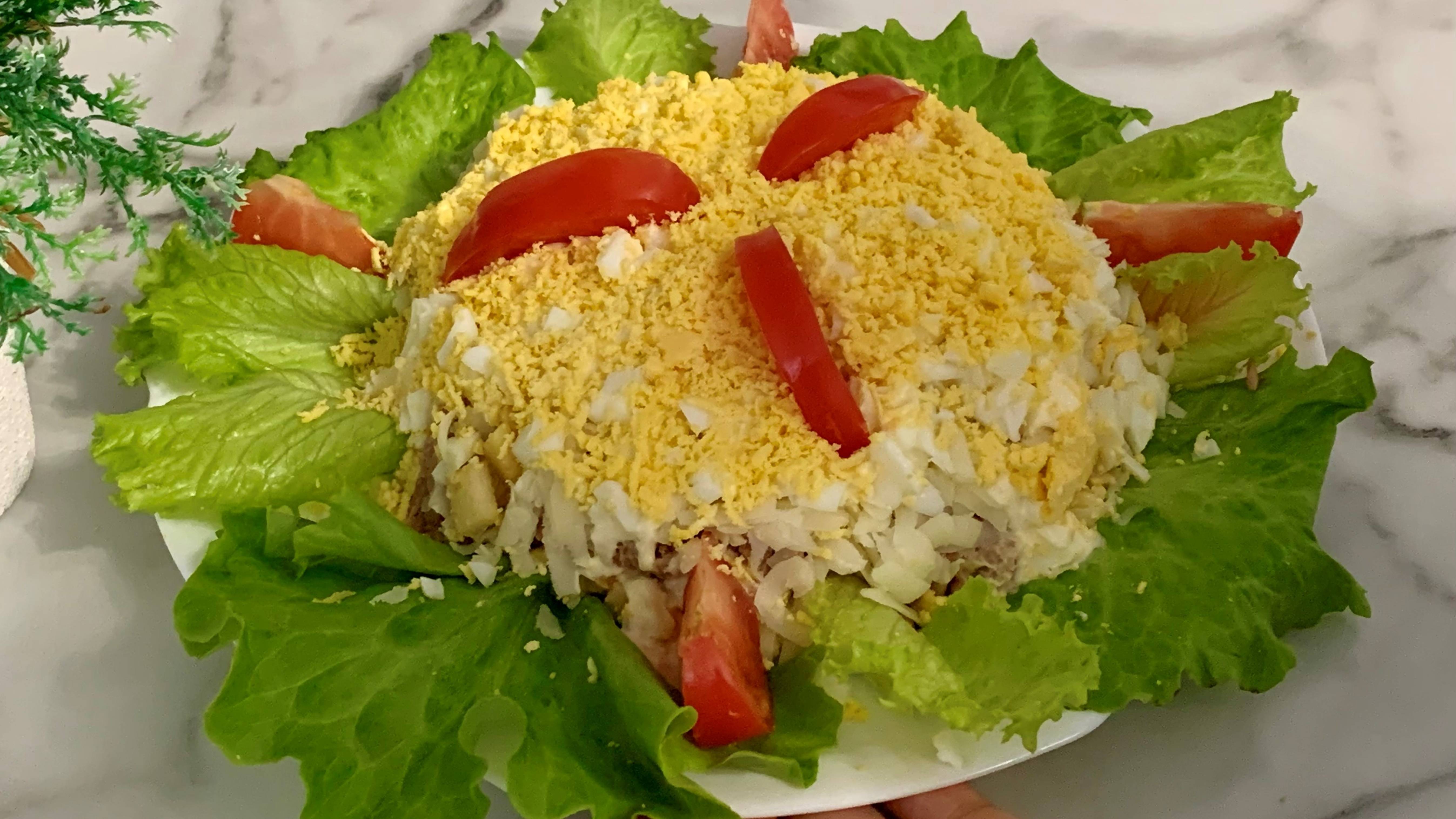 Салат с Тунцом "МОРСКОЕ ЯБЛОЧКО"