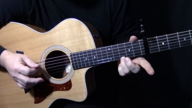 Уроки игры на акустической гитаре Отель Калифорния | Acoustic Guitar Lessons Hotel California