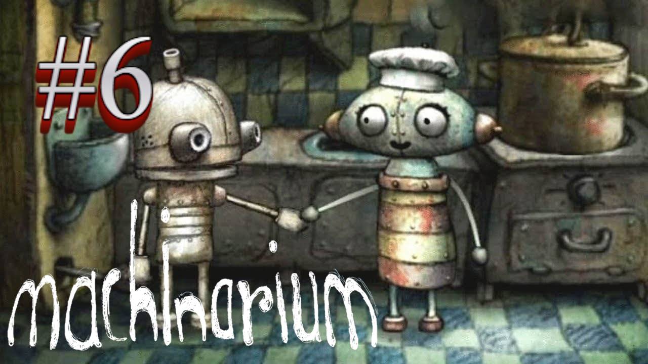 Machinarium:Прохождение #6:Робот нашёл свою подружку.