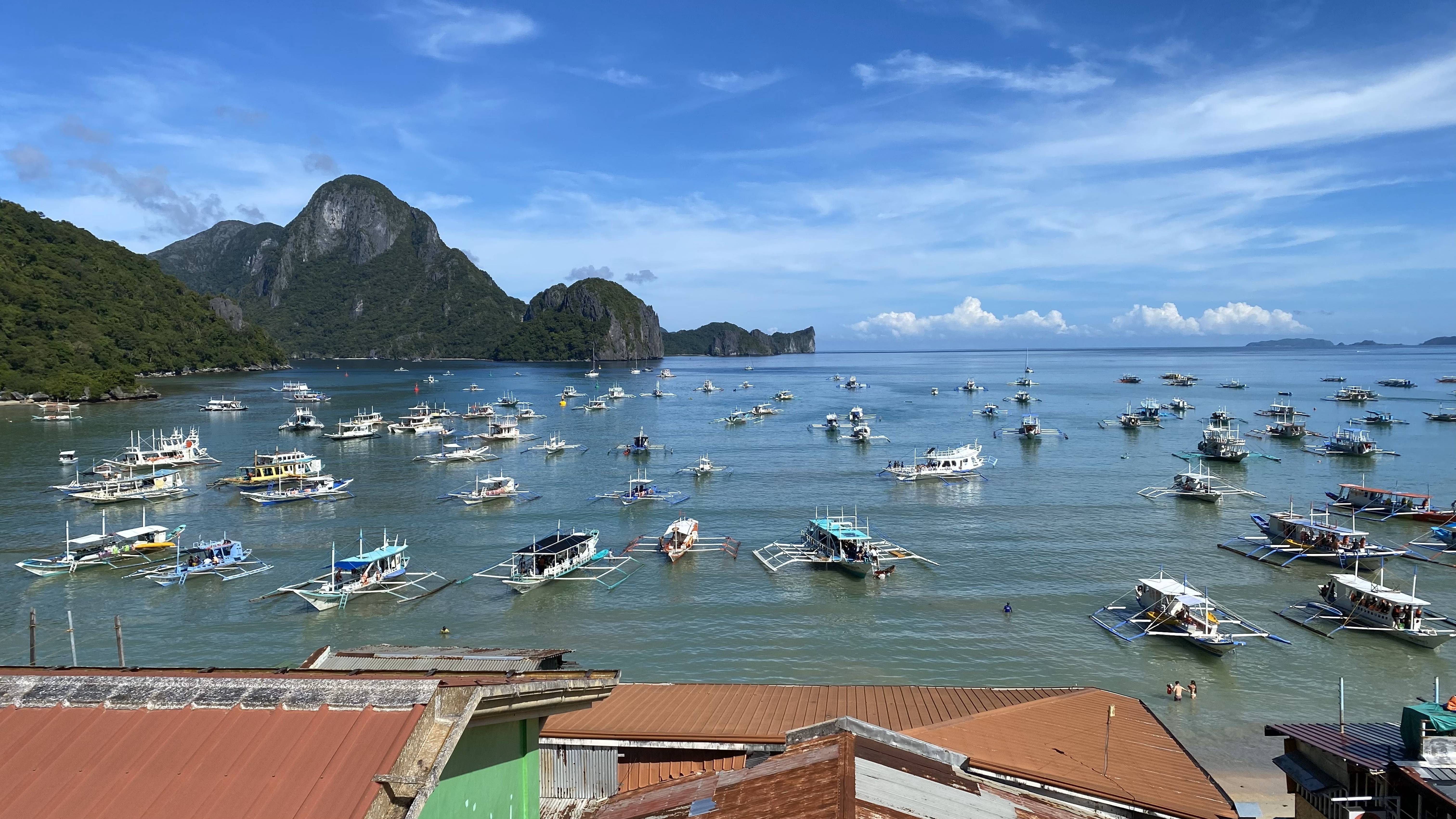 #7_Филиппины 2024. остров Палаван, Эль Нидо, городской пляж, отель S Resort El Nido