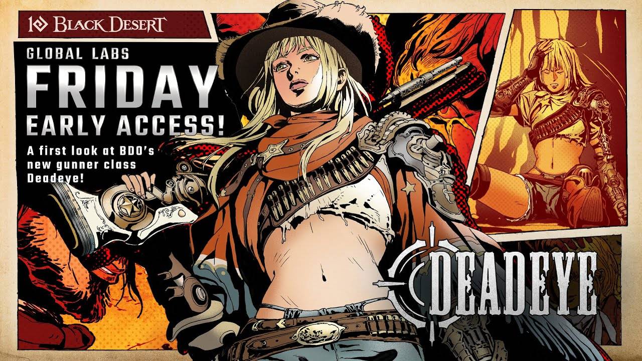 Black Desert Обыгрываем новый класс:Мёртвый глаз!