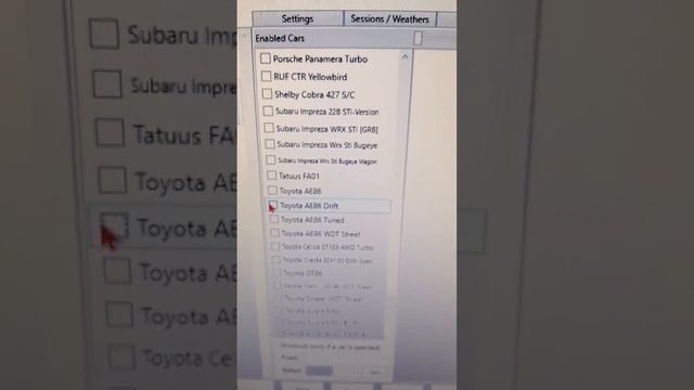 AE86 Drift #shorts #subscribe #assettocorsa #тренды