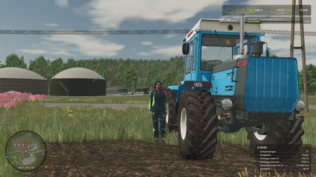Farming Simulator 25 Прохождение карты Zielonka. Все с нуля. Новый трактор. Тест ХТЗ 17221. #13