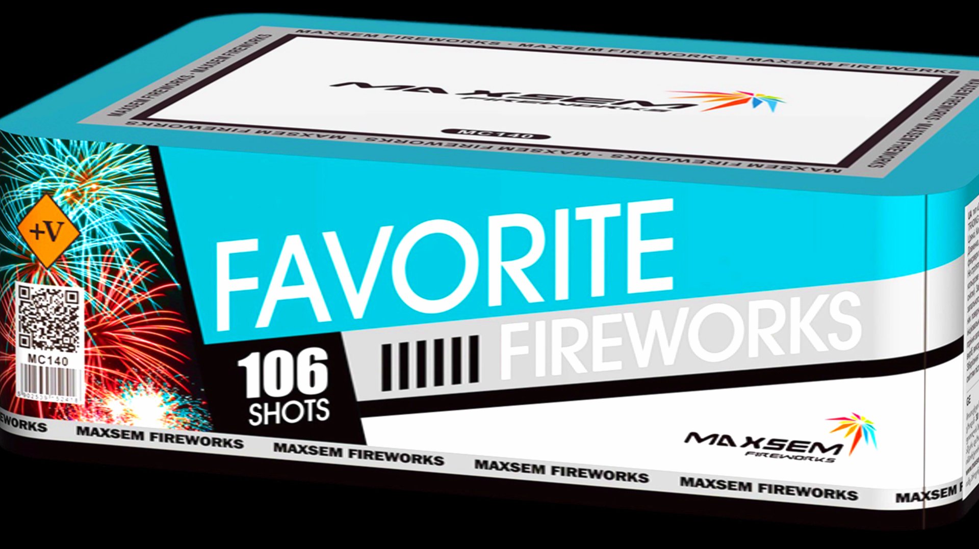 Салют 106 залпов PF140, веерный фейерверк Фаворит (Европа)