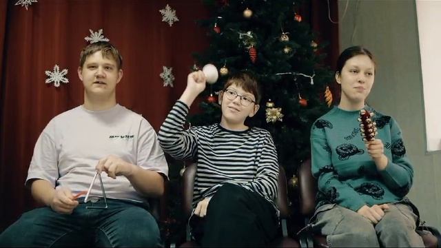 Новогодние песни. Занятие в творческой студии - учимся попадать в ритм