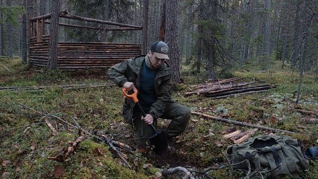 Строю в лесу - сделал оконный проем