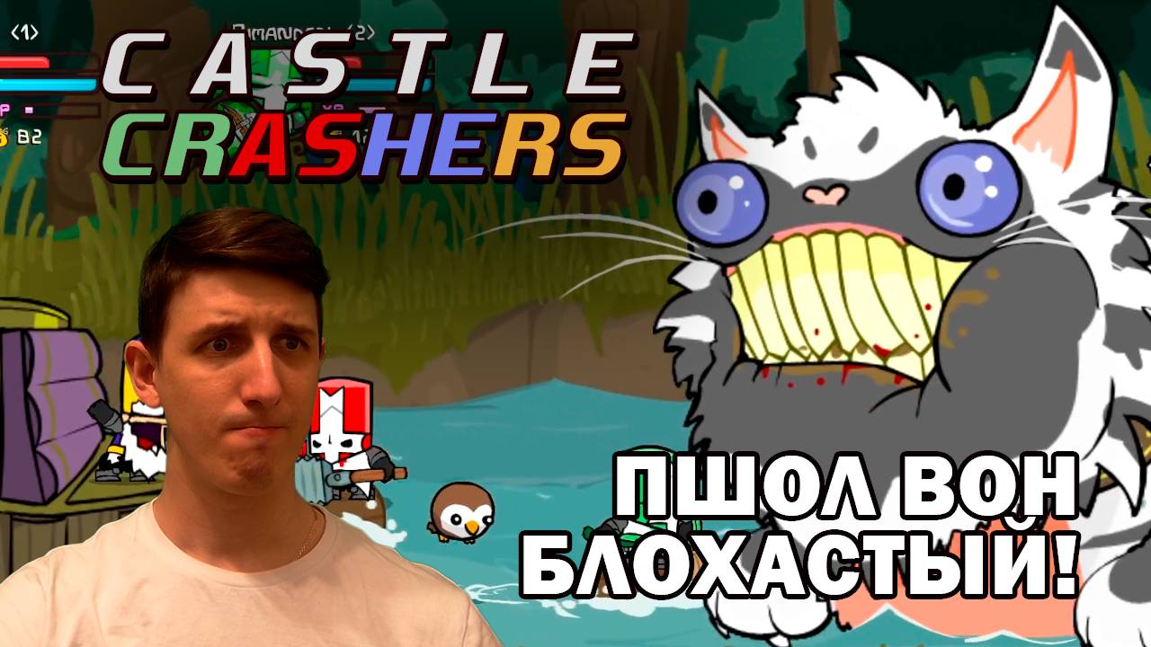 Плохая киса! (Прохождение Castle Crashers. Часть 2)