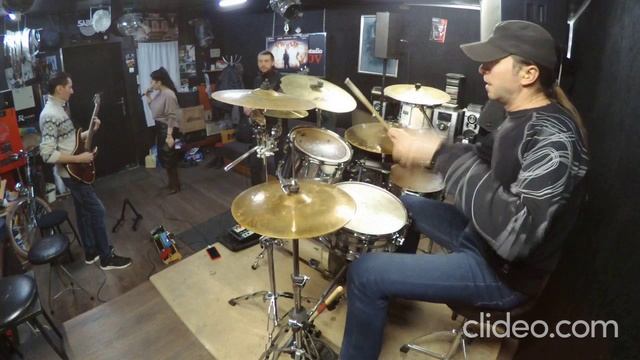 Ту-лу-ла - Чичерина Cover) Репетиция/Drum Cam
