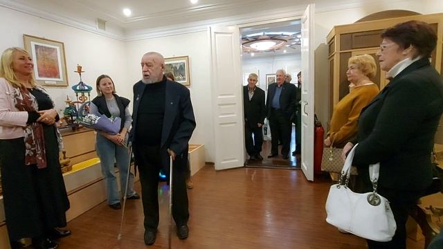 Творческая встреча с Анатолием Петровичем Золотухиным к 80летию художника в музее-усадьбе Г. Юдина