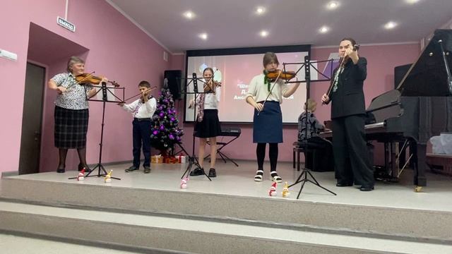 Отчетный концерт ДШИ.декабрь 2024