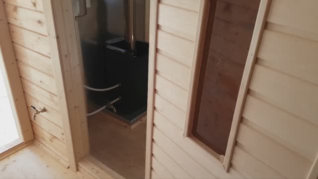 Заказ-Дом: печь Ермак 16-ПС - для бани с баком для воды и каменкой из металла на дровах купить