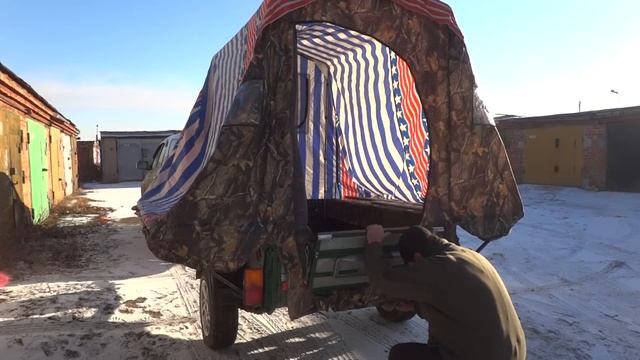 Прицеп Палатка. Своими руками. Camper Trailer Tent
