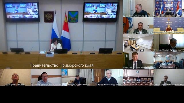 Совет по привлечению инвестиций в экономику Приморского края 10.12.2024