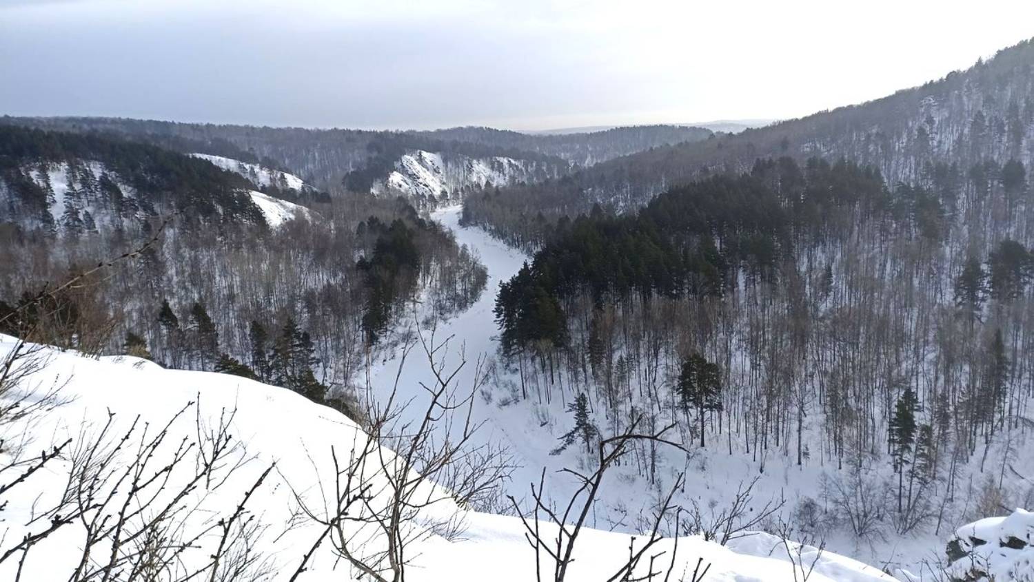 Сибирская зима