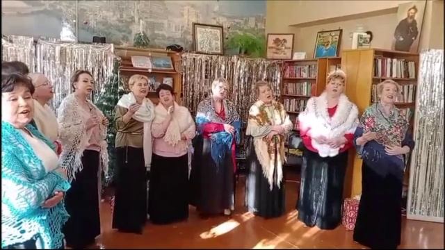 Поёт ансамбль "Мелодия". 4 песни из
концерта "Зимние узоры" 23.12.2024