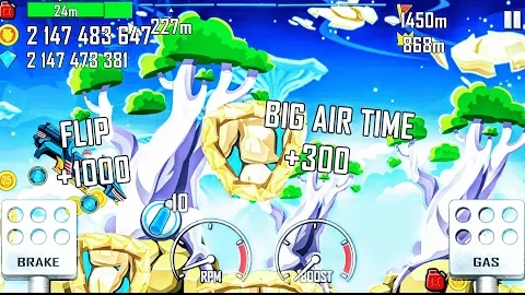 Играю в хил климб рейсинг №2