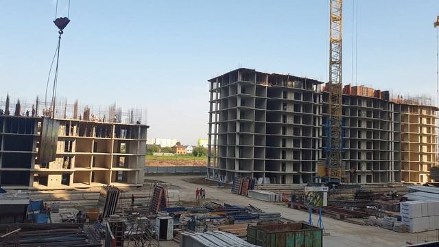 Ход строительства 10,11 и 12литеров