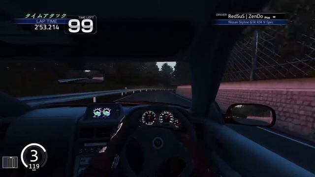 Assetto Corsa l R34 Skyline l Akina DH l Semi-Drift | Akina Jump #drift