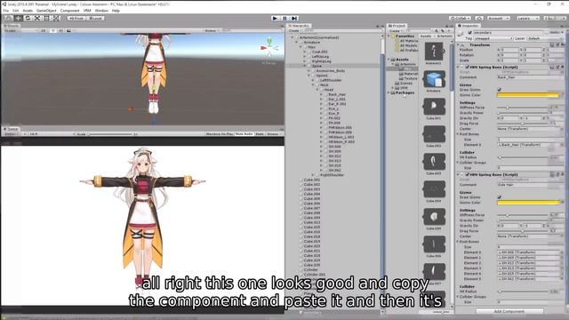 18. Physics Setup: VRM Spring Bone