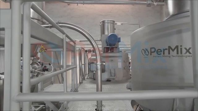 Вертикальный лопастной миксер PAM-2000 с линией