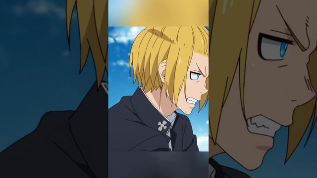 Синра и Артур против Маки 🔥⚔️ - #аниме #пламеннаябригадапожарных #анимемомент #shorts