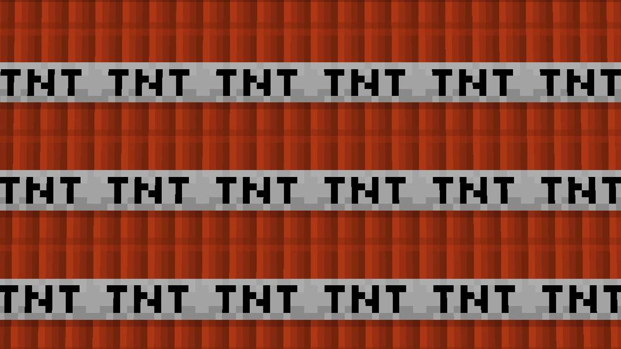 Взрываю кучу TNT!!!!!!!