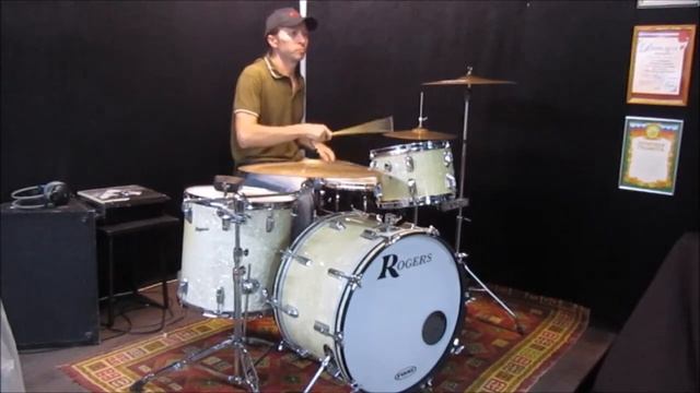 Rogers Holiday |Vintage Drums USA|RAW SOUND!)