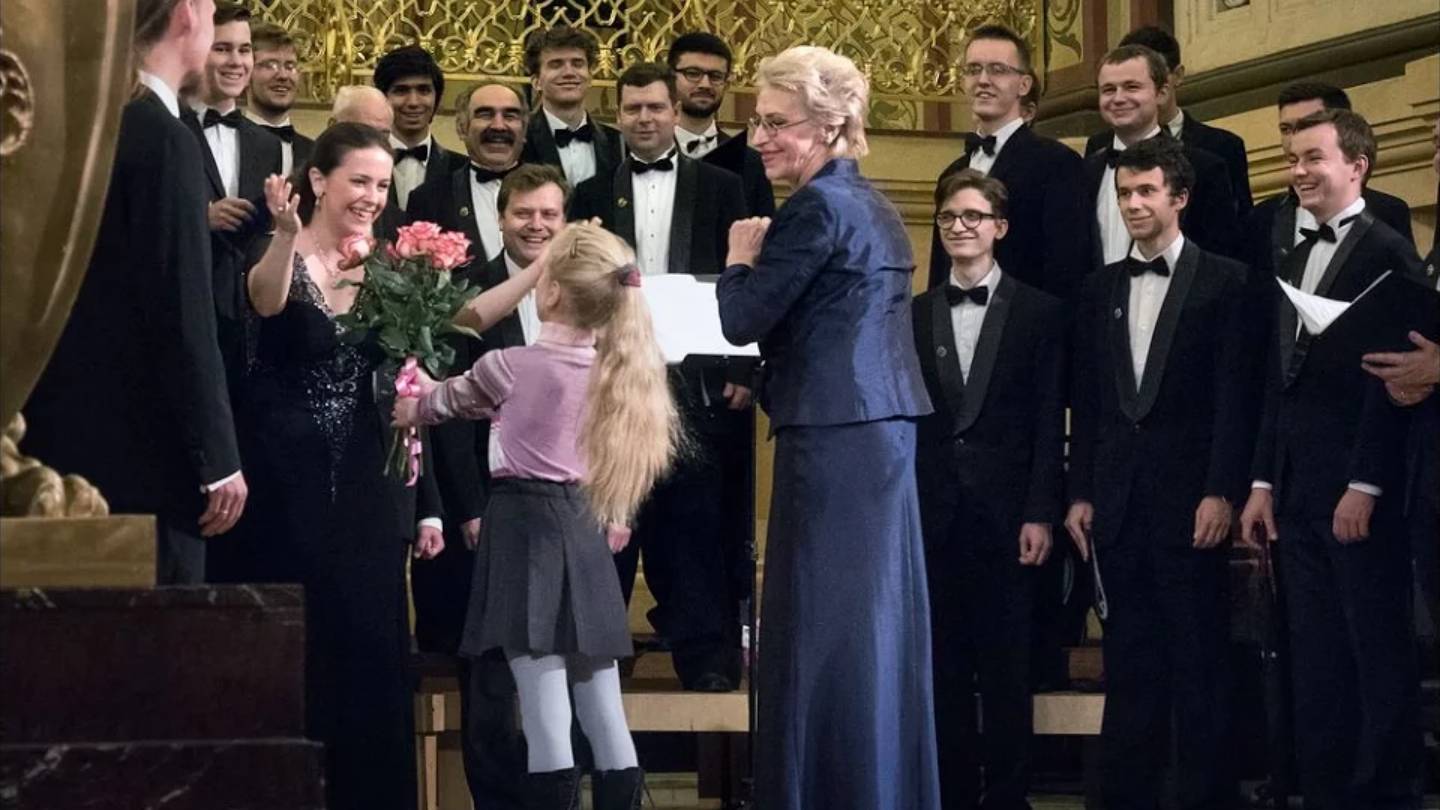 Schubert — Ave Maria (Tatiana Ivashchenko & MEPhI Male Choir)