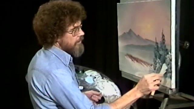 Боб Росс на русском - S01E11 - Зимнее сияние