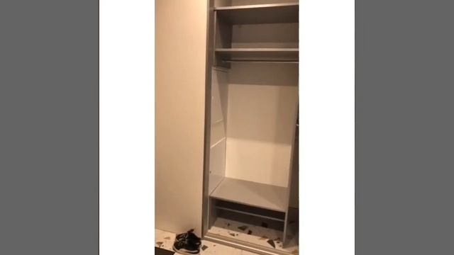 Люк в нише для шкафа купе