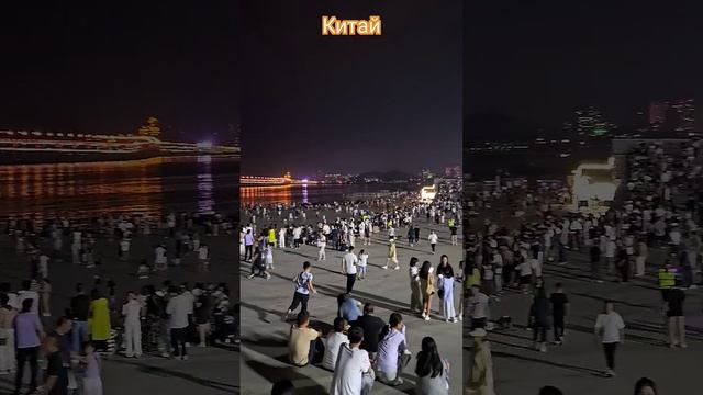 Зрителей все больше и больше) #пешкомпомиру #пешкомпокитаю #китай #далянь #тревел #путешествия